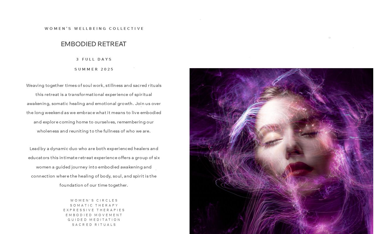 Embodied 3 Day Retreat